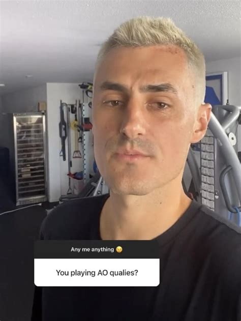 Australian Open 2022 Bernard Tomic Tennis News Au — Australias Leading News Site