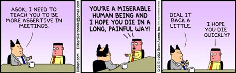 Assertivity Dilbert Comics Amelia Jane Scott Adams Website Features