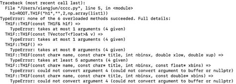 The Problem About Argument Of Hist On Python Root Root Forum