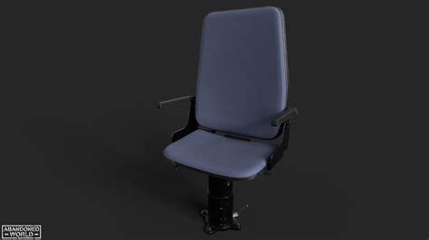 3d Train Drivers Seat Model Turbosquid 2036556