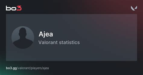 Ajea Valorant Stats S2g Academy