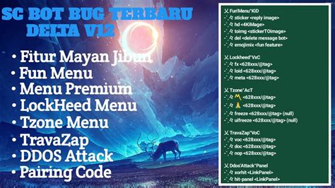 sc bug delta v12 terbaru tembus wa ori and business no database bug