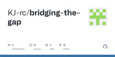 Github Kj Rcbridging The Gap