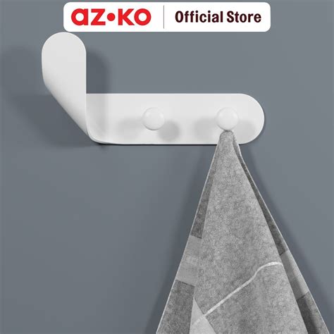 Jual Azko Stora Gantungan Dinding Serbaguna 3 Kait Pengait Multifungsi