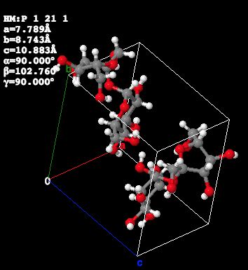 Sugar Crystal Structure