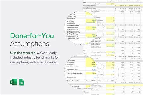 Marketplace Startup Financial Model Template