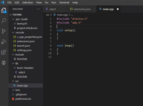 C Platformio No Such File Or Directory Problem Stack Overflow