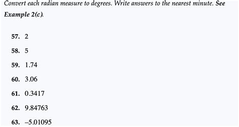 solved need help on only problems 57 ﻿and 63 ﻿convert