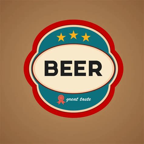 100000 Beer Lable Vector Images Depositphotos