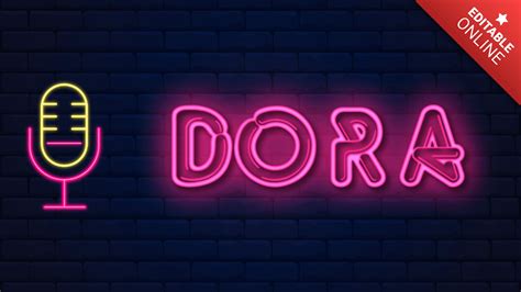 Dora Text Effect Generator Textstudio