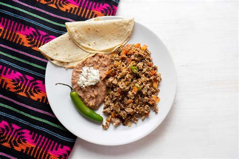 Machaca Traditional Mexican Dried Beef Dish