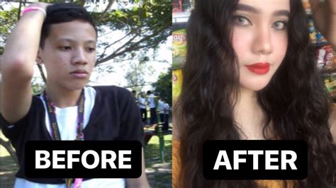 Male To Female Transition And Transformation Transpinay Youtube