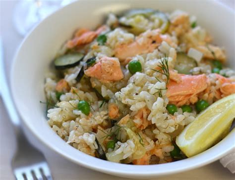 Salmon Risotto With Cucumber Healthy Recipes Wiki Fandom