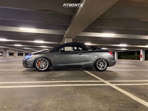 2012 Honda Civic Si With 17x9 Enkei Tsv And Toyo Tires 235x45 On