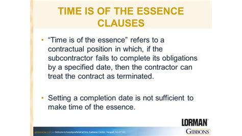 Time Is Of The Essence Meaning Sjqdgd