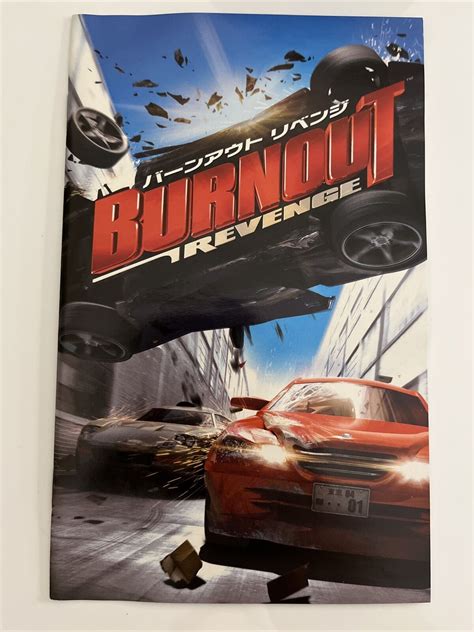 Burnout Revenge Sony Playstation Ps2 Ntsc J Japan Game Retro Unit