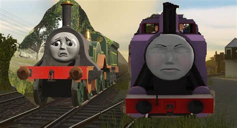 Near Miss With Rosie And Emily Trainz By 986t On Deviantart