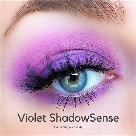 Shadowsense Violet New Matte Purple Cream To Powder Long Lasting Eyeshadow Lilac Eye Makeup