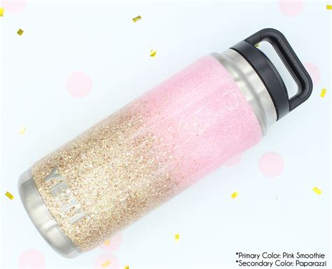 26 Oz Ombre Chunky Glitter Bottle Wo Decal Made To Order