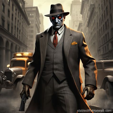 1920s Gangster Art