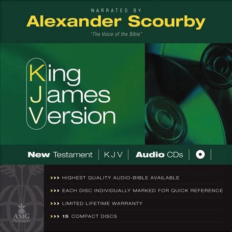 Scourby New Testament King James Version Scourby Alexander