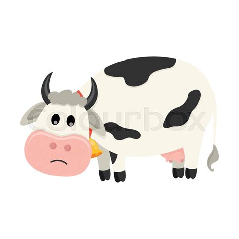 Sad Cow Clipart