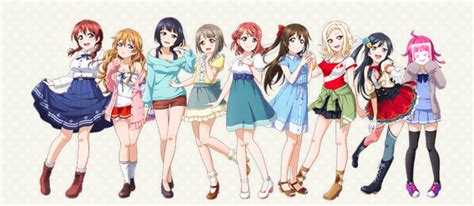 Love Live School Idol Festival Reveals 6 New Characters In Pdp Group