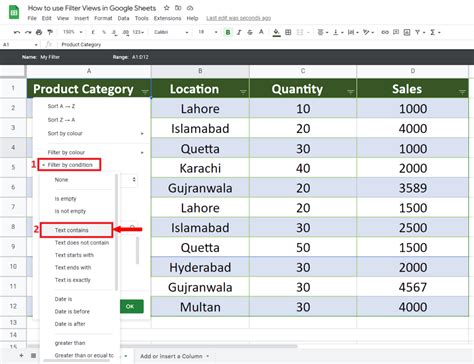 How To Use Filter Views In Google Sheets SpreadCheaters