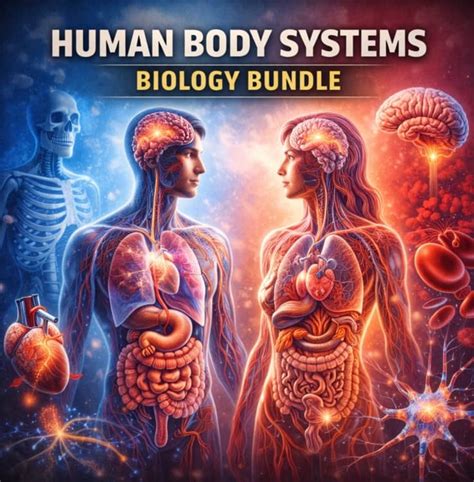 Human Body Systems Biology Bundle High School Lessons 9th 10th Grade