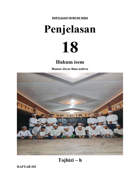 Rumus Dasar Mengenal Alamat Irab Pdf