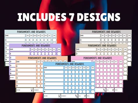 Punishment And Reward Chart For Submissive Bdsm Chart Kinky