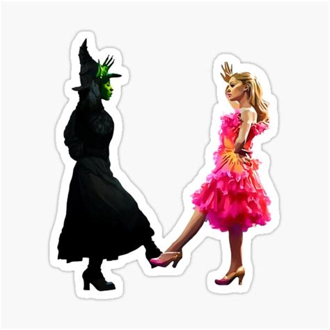 Wicked Ozdust Duet Sticker For Sale By ⭐️⭐️⭐️⭐️⭐️ Smile More Redbubble