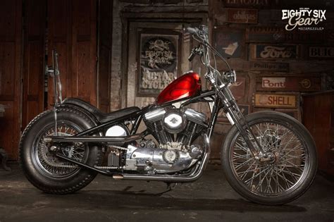 010 Harley Davidson Evo Sportster Rigid Frame Eighty Six Gear Motorcycles