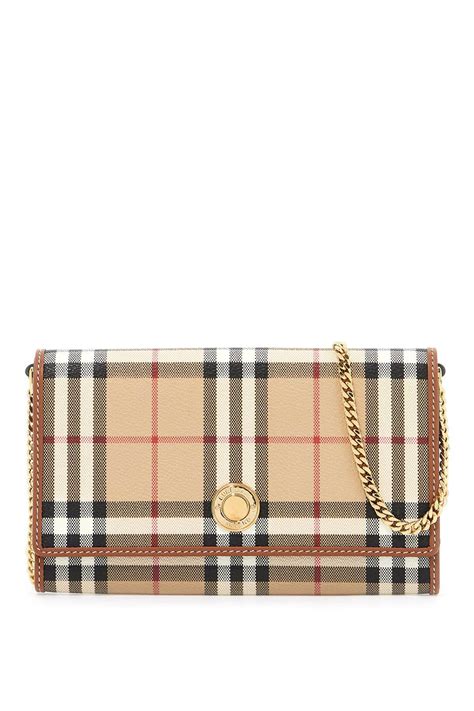 Burberry Erednncheckered Mini Crossbody Bag Beige Burberry