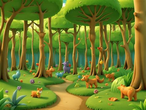 Cartoon Woodland Images Free Download On Freepik