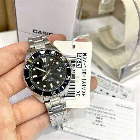 Casio Diver Mdv 10d 1a1v Nam DÂy ThÉp ChÍnh HÃng Hd Watch Store