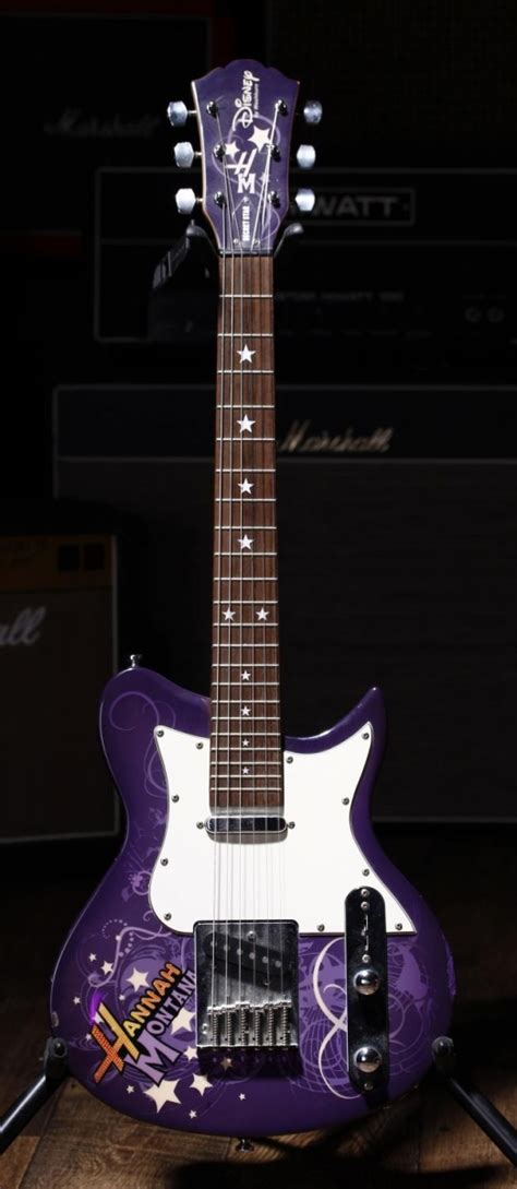 Disney By Washburn Hannah Montana Secret Star Short Scale Electric