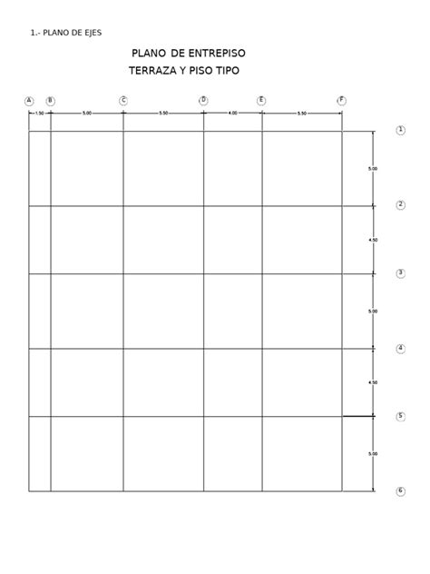 plano de entrepiso de hormigon armado 2 model pdf