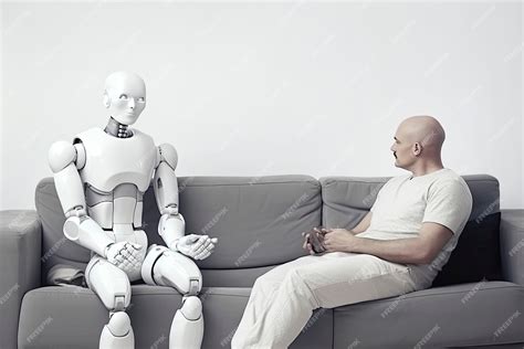 Premium Ai Image Psychological Help And Support A Man Communicates