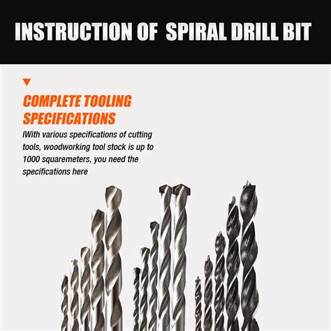 Hss Drill Bits Combination Set For Wood Metal And Concrete Drilling
