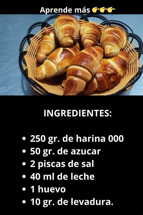 Croissant De Hojaldre Con Maicena