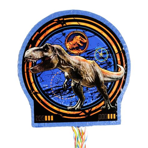 Jurassic World Pinata Pull String 19 5 X 19 Inch Pinatahk