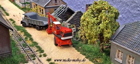 Aktuelle Modellbahn Poclain Ty45 Bagger 3d Resin