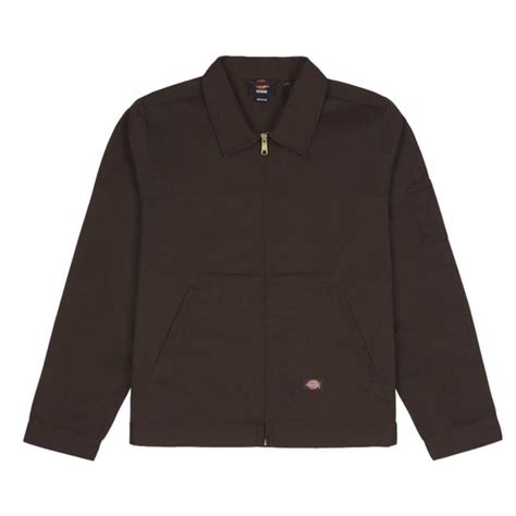 Buy The Dickies Unlined Eisenhower Jacket In Dark Brown