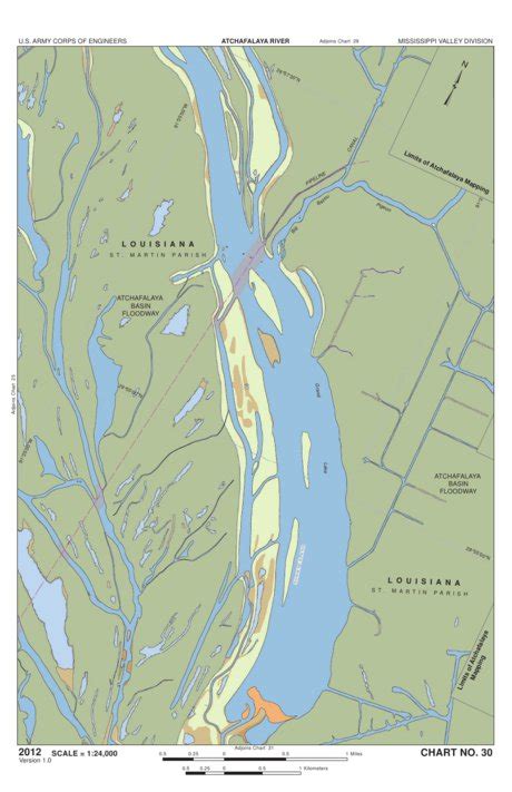 Atchafalaya Basin Topo Maps Atchafalaya River Basin Duck Lake Pass