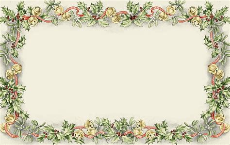 Christmas Frame Ppt Backgrounds For Microsoft Powerpoint