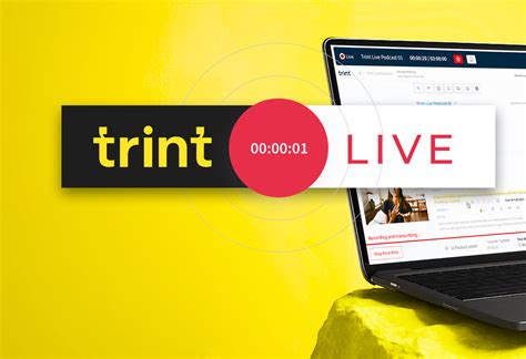 Trint Live Trint