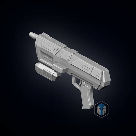 Dc 17m Animated Republic Commando Blaster 3d Print Files Galactic