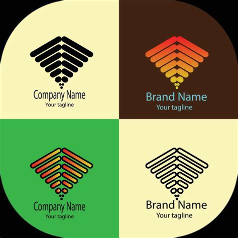 Excellent Latest Logo Design With Four Different Designs Of The Same