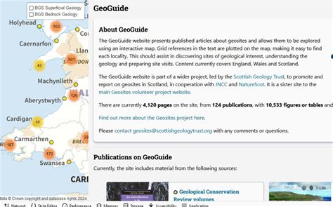 Interactive Map Of Guides To Anglesey Geology